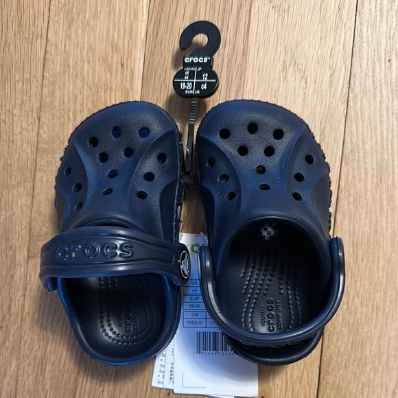 CROCS | Shoes | Crocs Kids Classic Clog Navy Blue | Poshmark